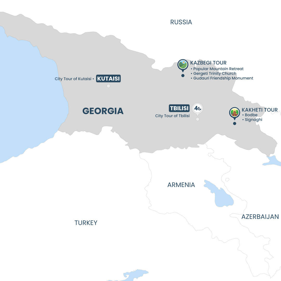 Georgia: Kutaisi & Tbilisi 5D/4N | AFC Holidays Group Tours