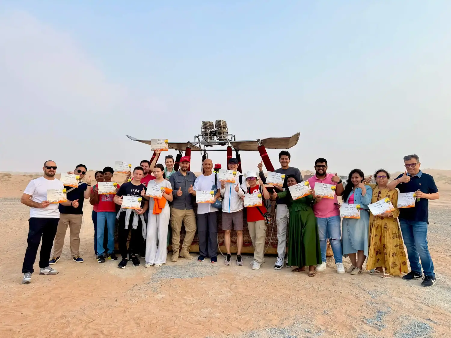 Shepherd Hot Air Balloon Dubai | Sunrise Desert Adventure